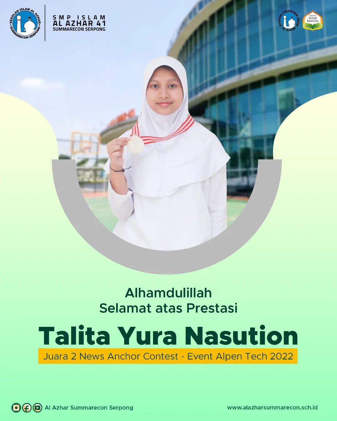 Al Azhar Summarecon Serpong SMPIA 41 - Yayasan syiar Bangsa